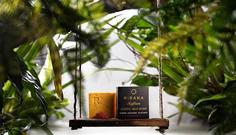 Ribana Organic Saffron Goats Milk Beauty Soap Bar 110gm Bd