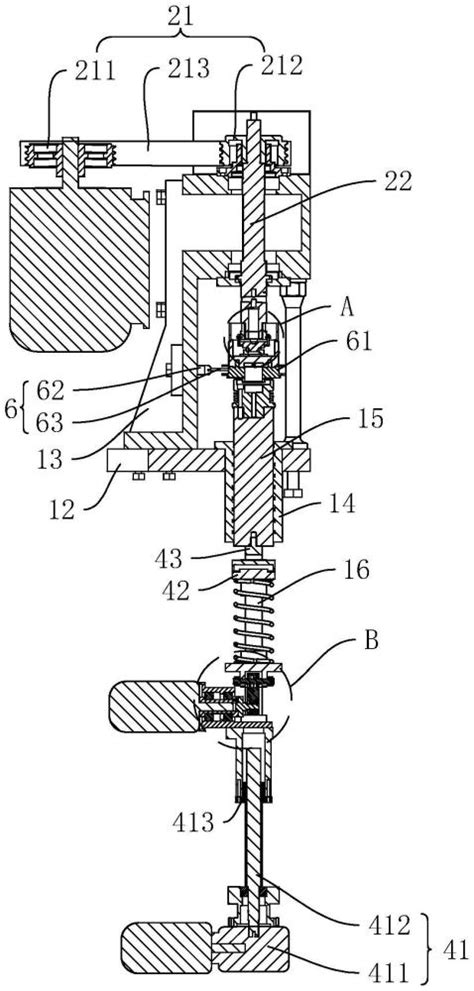 一种冲击旋转磨损试验机的制作方法