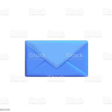 3d 벡터 블루 구독 아이콘 개념 Ui 웹 요소 디자인에 대 한 닫힌 새 메일 봉투 3차원 형태에 대한 스톡 벡터 아트 및 기타 이미지 3차원 형태 Brand Name