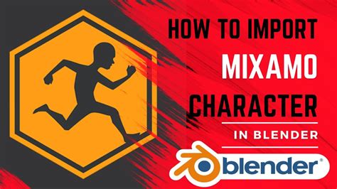 How To Animate Mixamo Character In Blender Treta Education Youtube