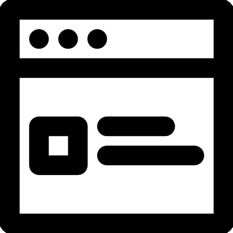 Browser Ui Vector Svg Icon Svg Repo Browser Ui Vector Svg Icon Svg Repo