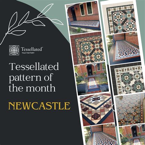 Tessellated Pattern Of The Month ‘newcastle Tessellated Tile Factory