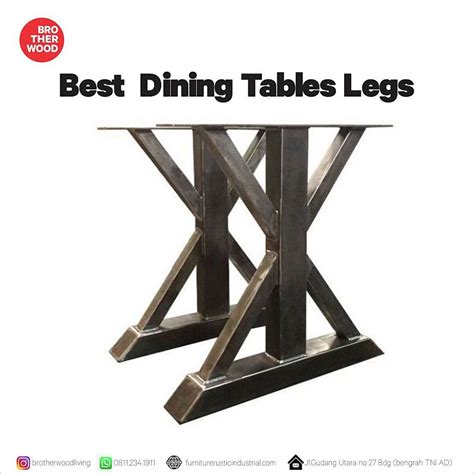 Dining Table Steel Legs Best Dining Tables Legs 6 • Custom