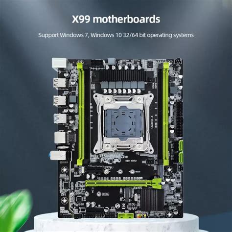 X99 Desktop Motherboard Pc Motherboard E5 2678 V3v4 Cpu Lga2011 1866mhz 3200mhz £49 67