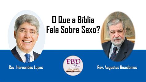O Que A B Blia Fala Sobre Sexo Youtube