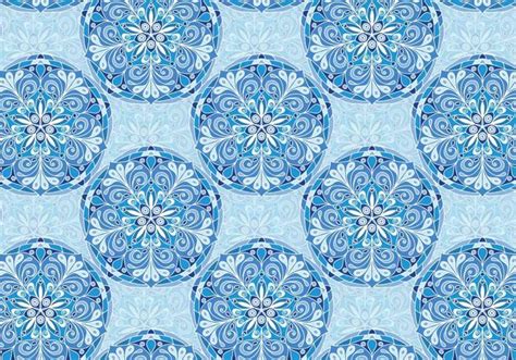 Blue Vector Colorful Mandala Pattern 119688 Vector Art At Vecteezy
