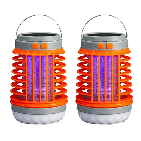 Solar Bug Zapper Outdoor Waterproof Mosquito Zapper For Patio Home Camping│3 In 1 Cordless