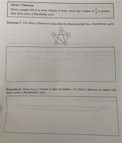 solved dirac s theorem given a graph with 3 or more