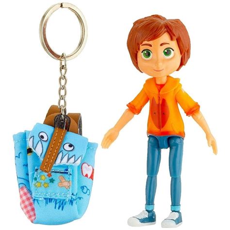 Wonder Park June Bailey Protagonist Figure Backpack Keychain Funrise