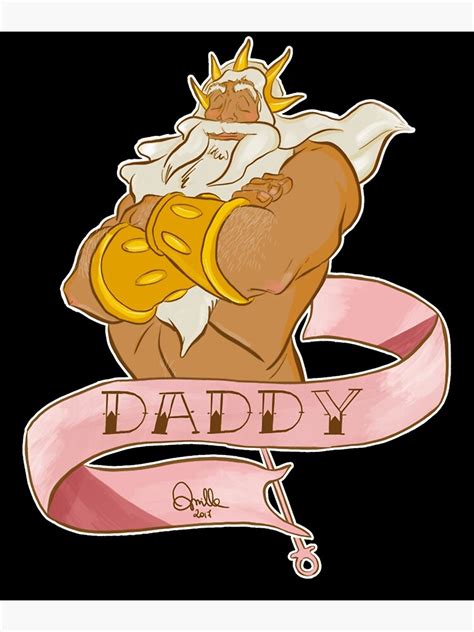 Daddy Issue Triton Classic Poster For Sale By Poppetabiga Redbubble