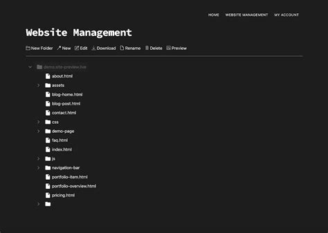 CPanel Portfolio WJ Web Services