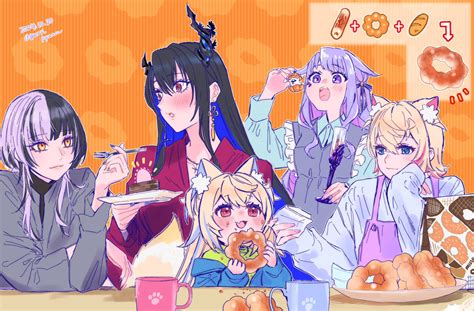 Fuwawa Abyssgard Mococo Abyssgard Nerissa Ravencroft Shiori Novella And Koseki Bijou