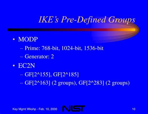 Ppt The Ike Internet Key Exchange Protocol Powerpoint Presentation Id