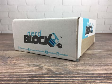 Nerd Block October 2016 Subscription Box Review Coupon Hello Subscription