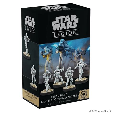 Star Wars Legion Republic Clone Commandos The Jedi Archives