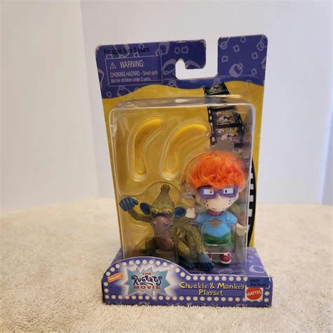Rugrats The Movie Chucky Finster And Circus Carli Monkey Playset Etsy