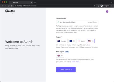 Configure Single Sign On For Auth Dashboard