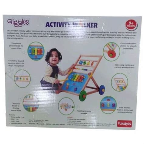 2 Ft Wooden Giggles Activity Walker 4 Wheels At Rs 1200 In Mumbai Id 2850156457933