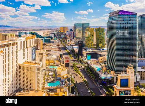 Las Vegas Strip Von Oben Tag Fotos Und Bildmaterial In Hoher Auflösung Alamy