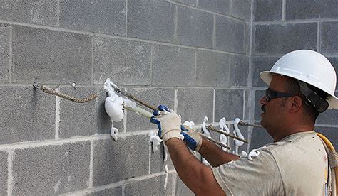 Cmu Injection Foam Insulation Summit Insulation