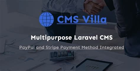 Cms Villa Multipurpose Laravel Business Website