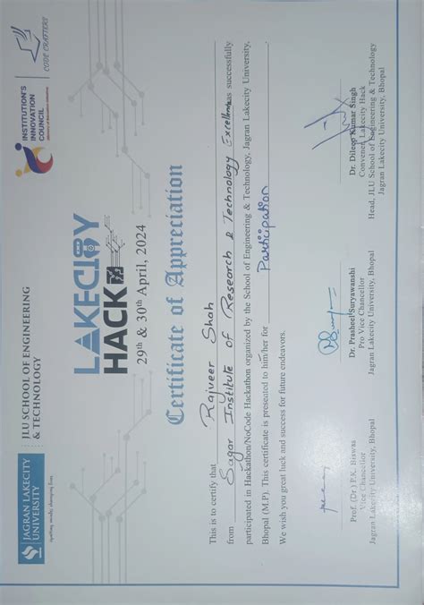 Rajveer Shah On Linkedin Hackathon Coding