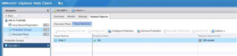 Create Vsphere Replication Based Protection Group In Vmware Srm