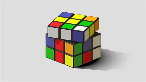 Rubix Cube Model 19 Download Free 3d Model By Tobyporter 15659e4
