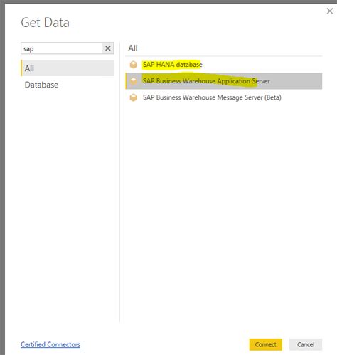 Solved Sap Hana Connector Microsoft Fabric Community