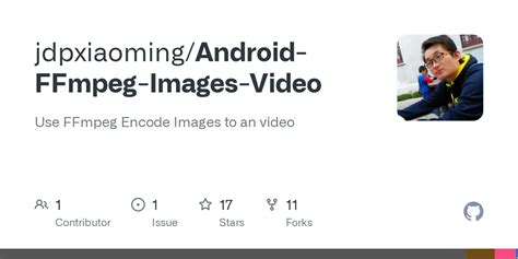 GitHub Jdpxiaoming Android FFmpeg Images Video Use FFmpeg Encode Images To An Video