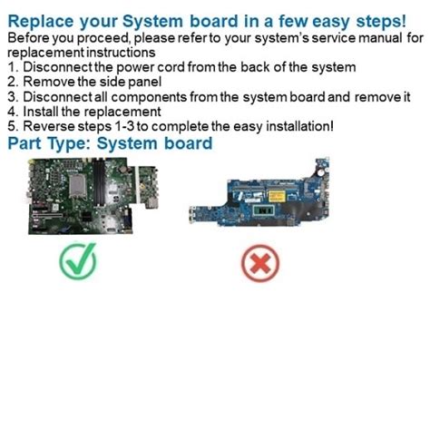 Dell Bare Motherboard Assembly Dell Malaysia