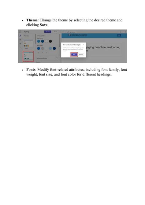 Modernize Microsoft Power Pages With Ootb Styles And Custom Styles Docx