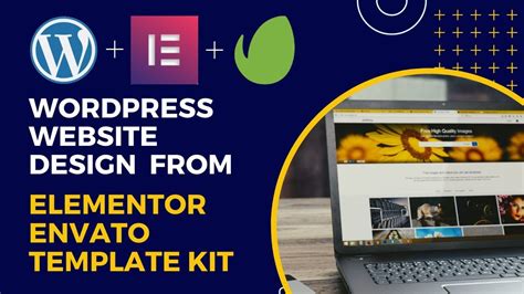 how to import envato elementor template kit and create professional