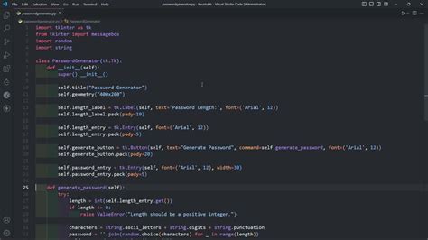 Srushti Pounikar On Linkedin Pythonprogramming Passwordgenerator