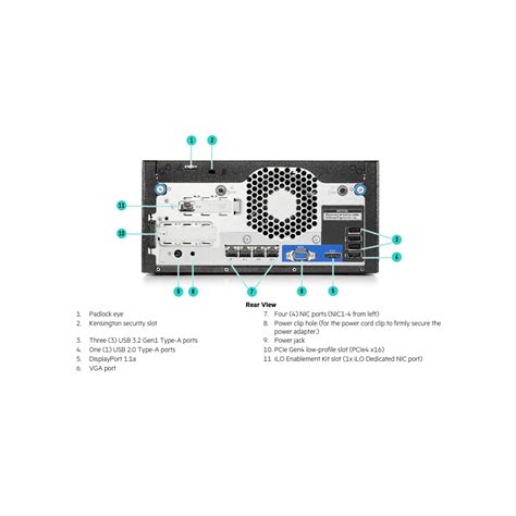 Hpe Proliant Microserver Gen10 Plus V2 Xeon E 2314 4 Core 2 80ghz Ram 16gb Hdd 1tb Fuente