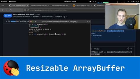 code review resizable arraybuffers in libjs youtube