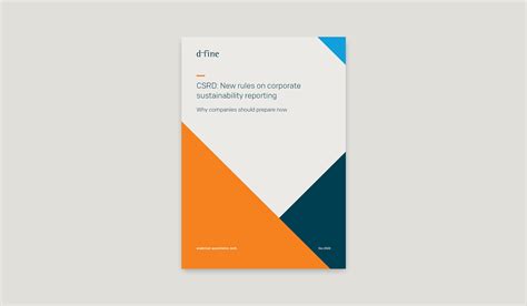 CSRD New Rules On Corporate Sustainability Reporting D Fine