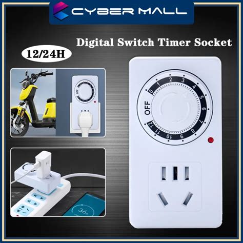 1224 Hours Digital Switch Timer Socket Lazada Ph