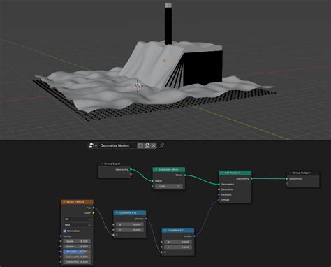 Geometry Nodes Add Noise To Mesh Such That Vertices Are Moved Blender Stack Exchange
