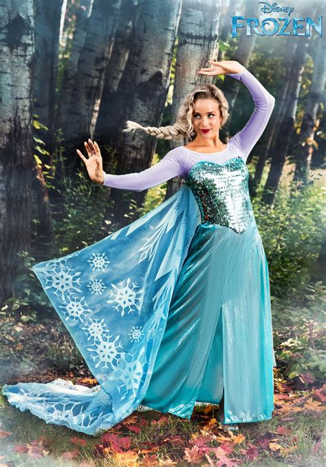 Premium Disney Frozen Elsa Women S Costume Disney Costumes