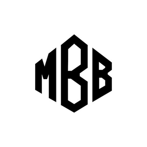 Premium Vector Mbb Letter Logo Design With Polygon Shape Mbb Polygon