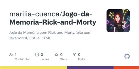 Github Marilia Cuencajogo Da Memoria Rick And Morty Jogo Da Memória
