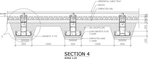Section Of Cable Tray In AutoCAD Dwg File