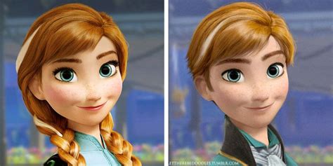 What Of Our Favorite Disney Characters Would Look Like If They Were The Opposite Gender