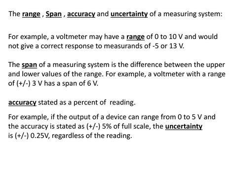 Ppt Measurement Error And Related Definitions Error Measured Value