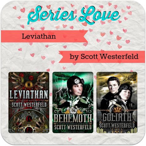 Series Love Leviathan Scott Westerfeld Tripping Over Books