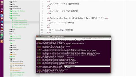 Angular 4 Date Pipe Currency Pipe Uppercase Pipe And Custom Pipes