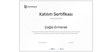 Furniture Design Üretimhane Cagla Henden