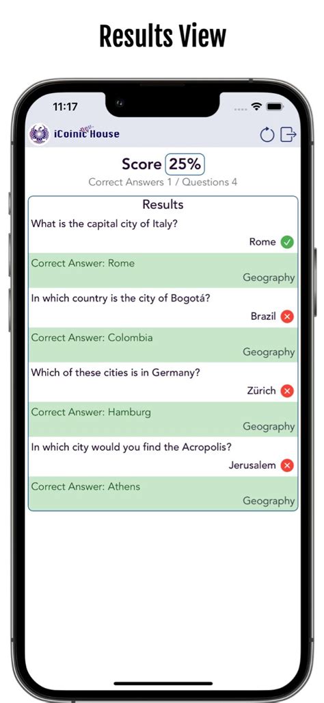 Icoinic Quiz App Xcode Ios Project By Aghalayini Codester