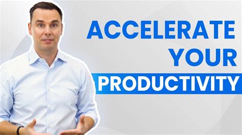 5 Ways To Accelerate Your Productivity 1 Hour Class